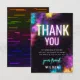 Trampoline Party Thank You Card | Zazzle