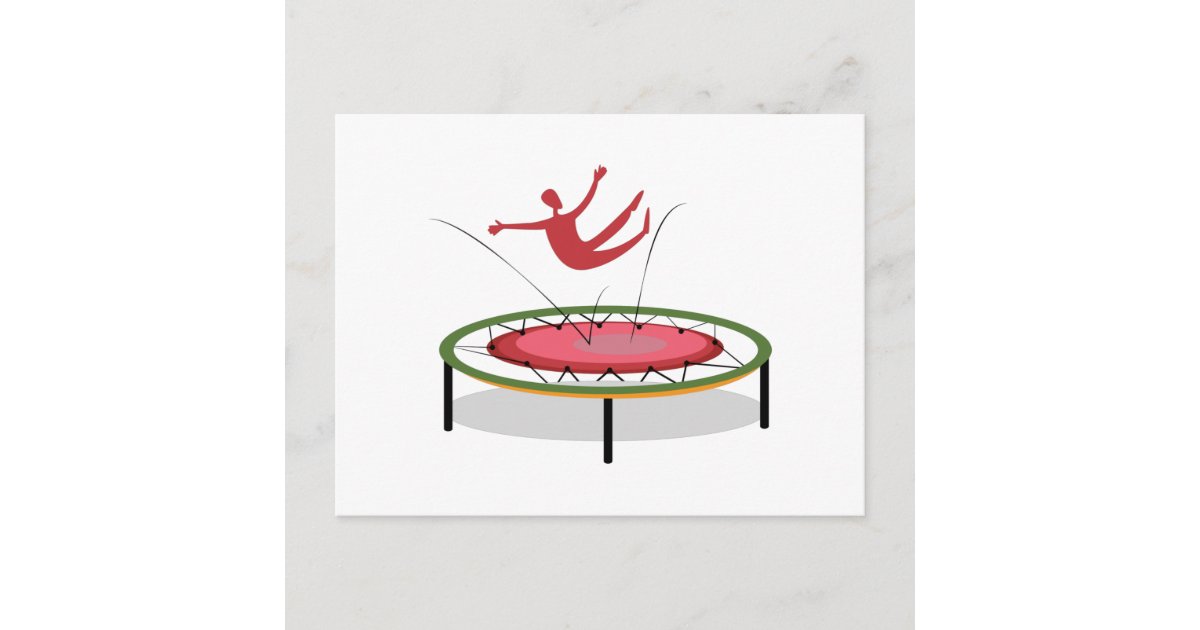 Trampoline Postcard Zazzle