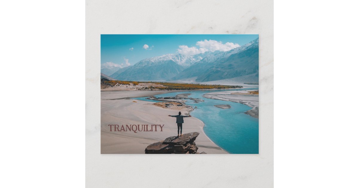 TRANQUILITY LANDSCAPE POSTCARD | Zazzle