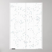 Tranquility Sector Poster Map for Clement Sector | Zazzle