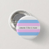 Trans ally button | Zazzle