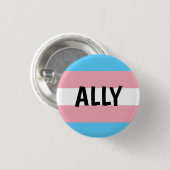 Trans Ally Button | Zazzle