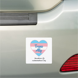 Trans Ally Car Magnet | Zazzle