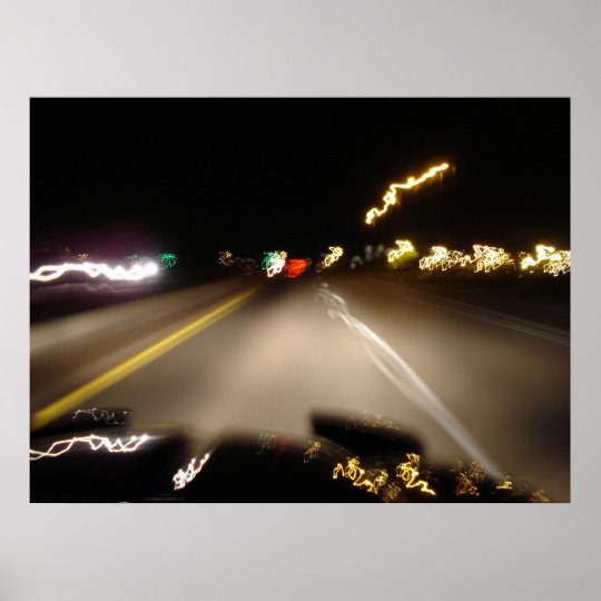 Trans Am Night View Poster | Zazzle.com