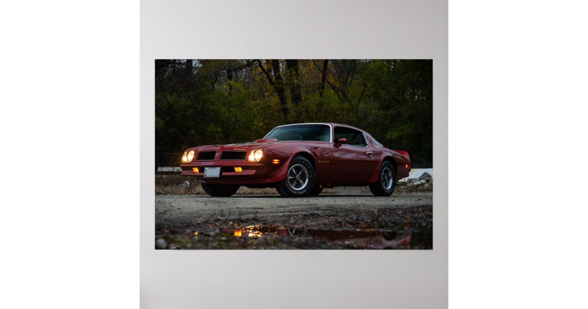 Trans Am Poster | Zazzle