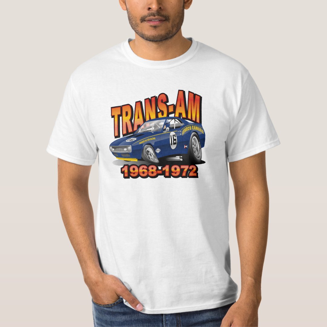 Trans-Am Racing Camaro T-Shirt | Zazzle
