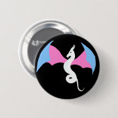 Trans Dragon Button | Zazzle