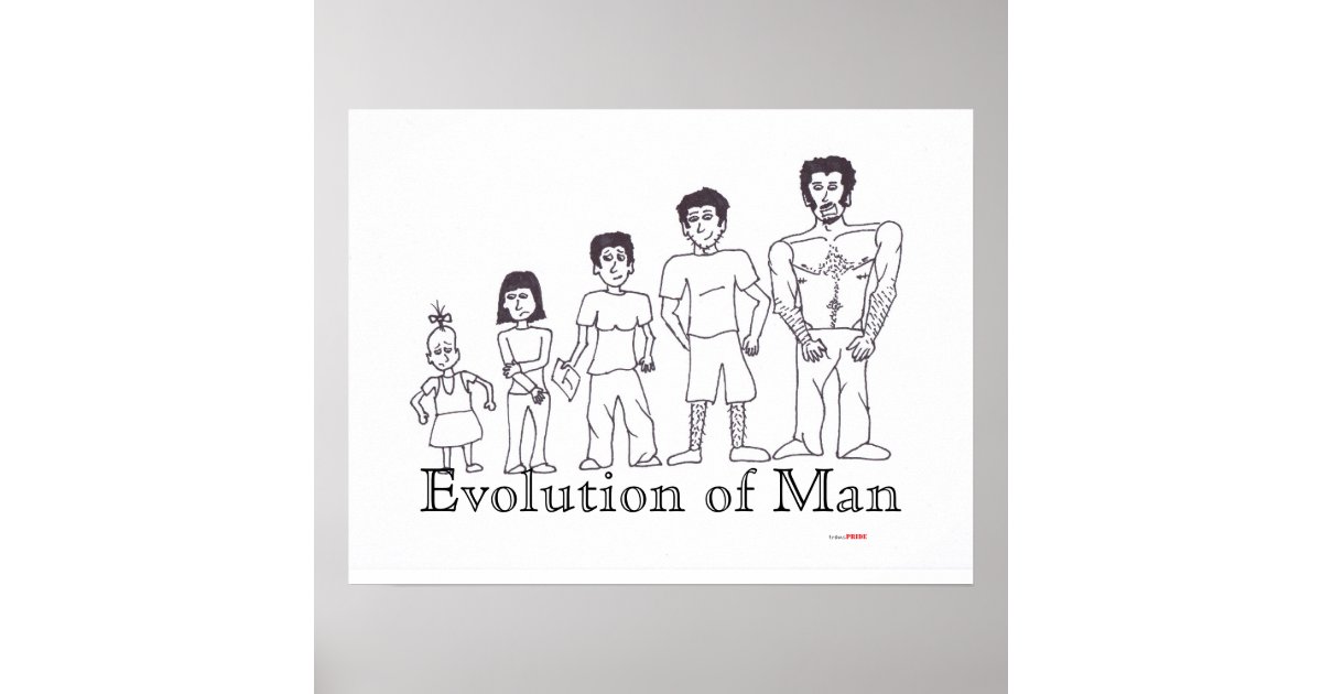 Trans Evolution Poster | Zazzle