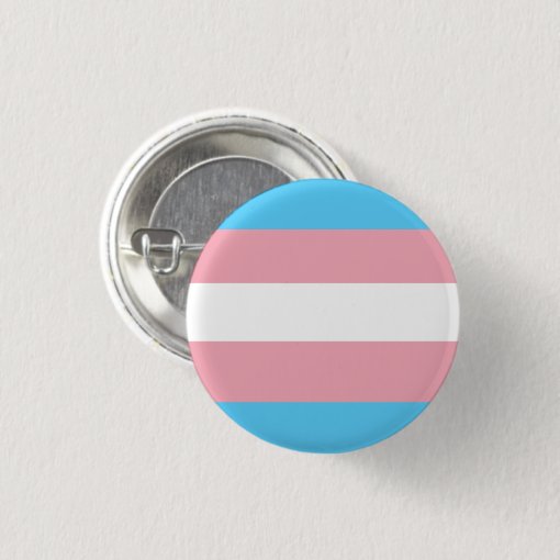 Trans Flag Button | Zazzle