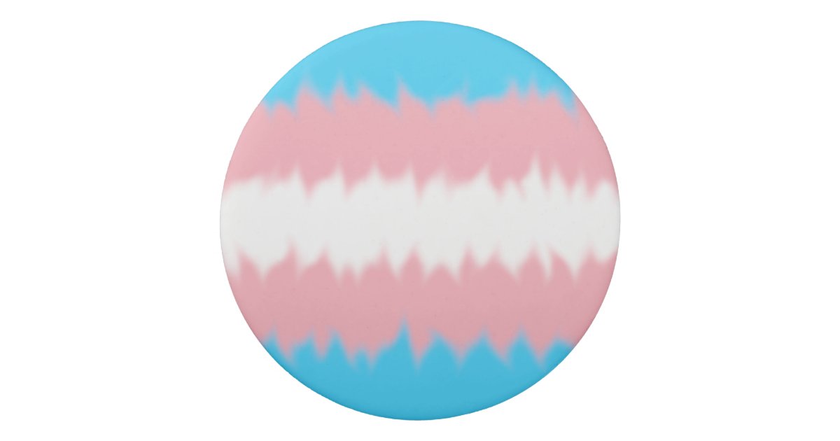 Trans Flag Eraser | Zazzle