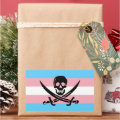 Trans Pirate Pride Sticker | Zazzle