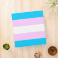 Trans pride binder | Zazzle