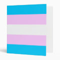 Trans pride binder | Zazzle