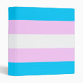 Trans pride binder | Zazzle