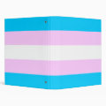Trans pride binder | Zazzle