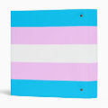 Trans pride binder | Zazzle