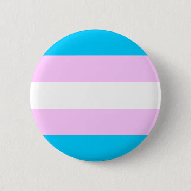 Trans Pride button | Zazzle