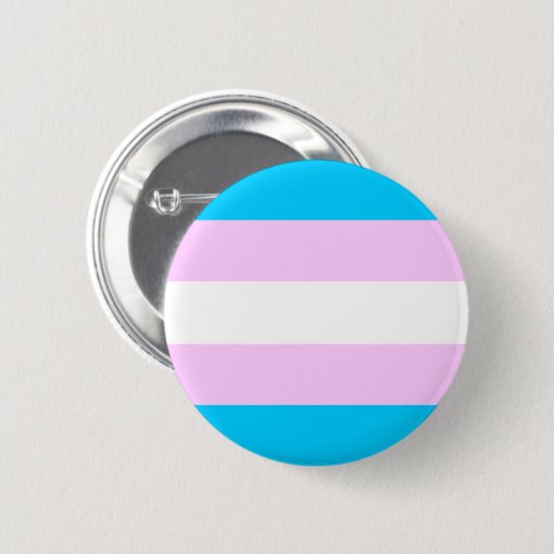 Trans Pride button | Zazzle