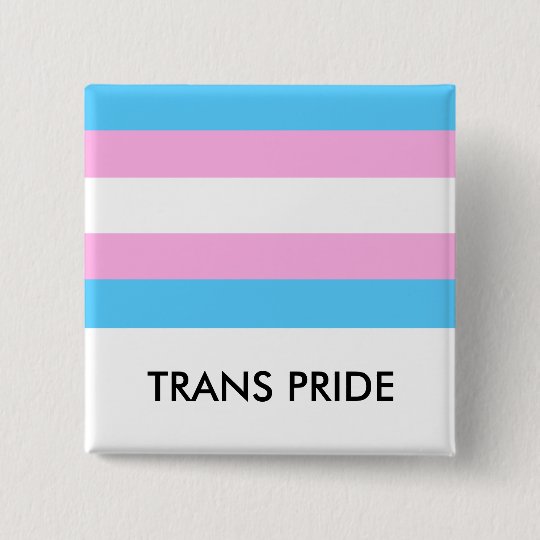 Trans Pride Flag Button | Zazzle.com