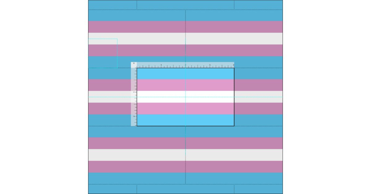 Trans Pride Flag Fabric | Zazzle