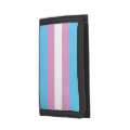 Trans Pride Flag Tri-fold Wallet | Zazzle