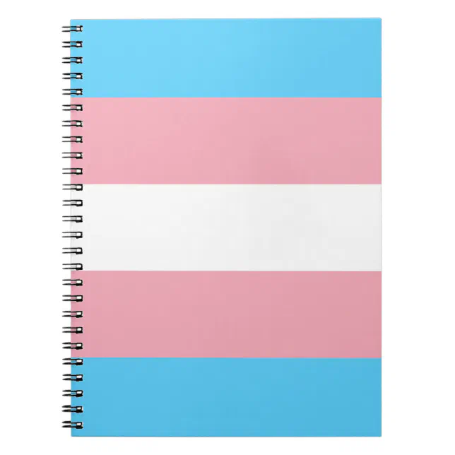 Trans Pride Notebook | Zazzle