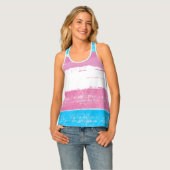 Trans Pride Paint Tank Top | Zazzle