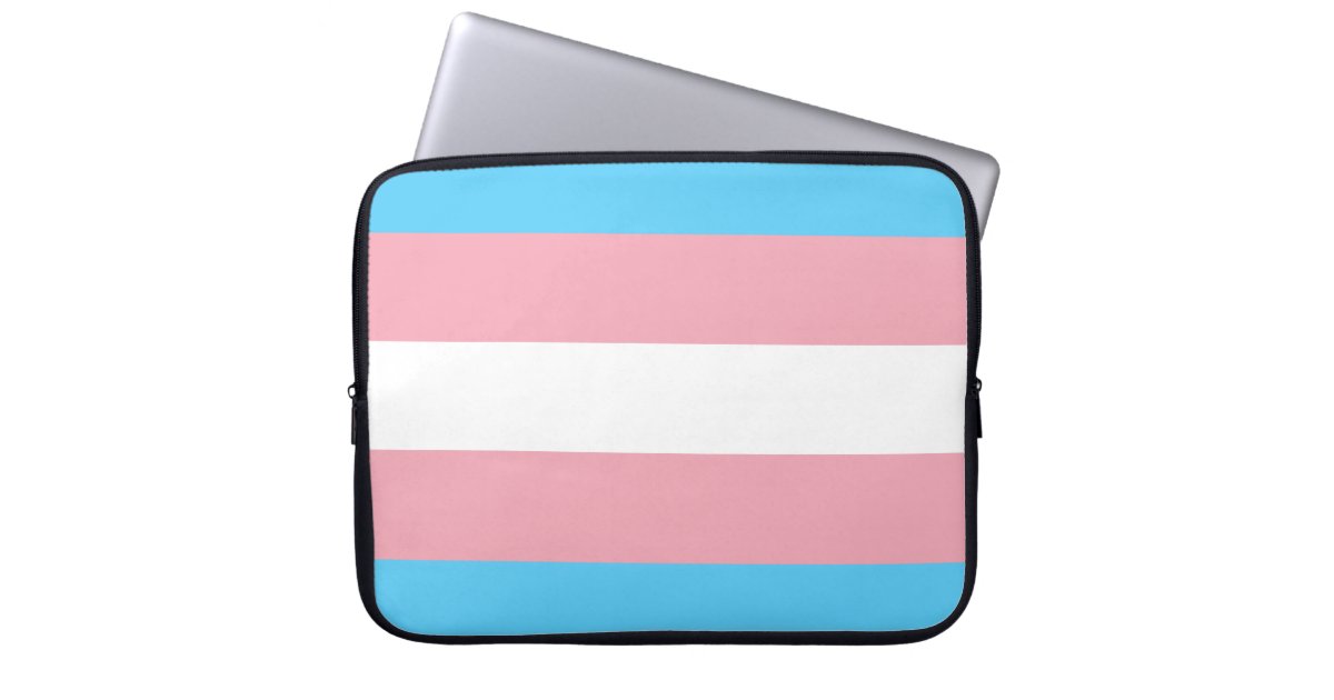 Trans Pride (Transgender Pride) Flag Laptop Sleeve | Zazzle