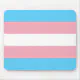 Trans Pride (Transgender Pride) Flag Mouse Pad | Zazzle