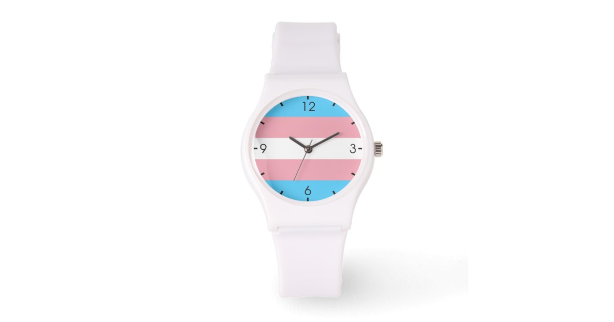 Trans Pride (Transgender Pride) Watch | Zazzle