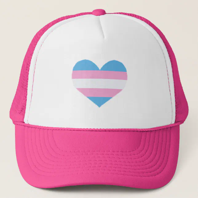 Trans Pride Trucker Hat | Zazzle
