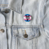 Trans* Symbol Button | Zazzle