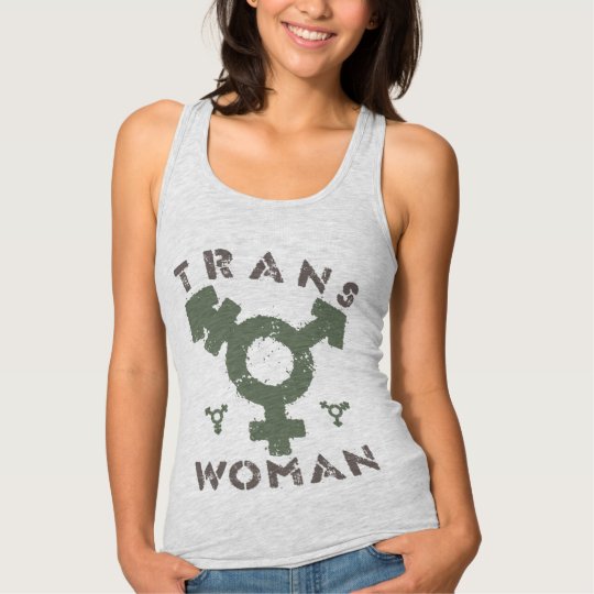 TRANS WOMAN - I'm Male To Female Transgender, Bark Tank Top | Zazzle.com