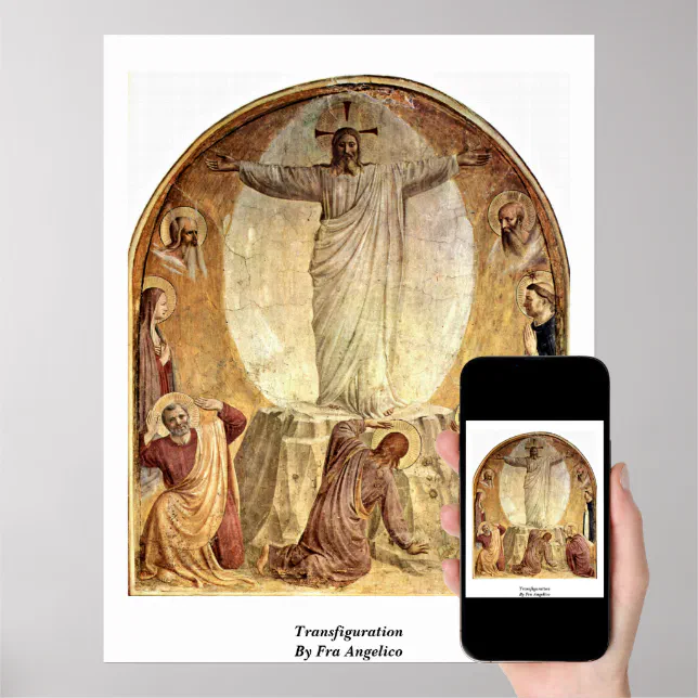 Transfiguration By Fra Angelico Poster | Zazzle