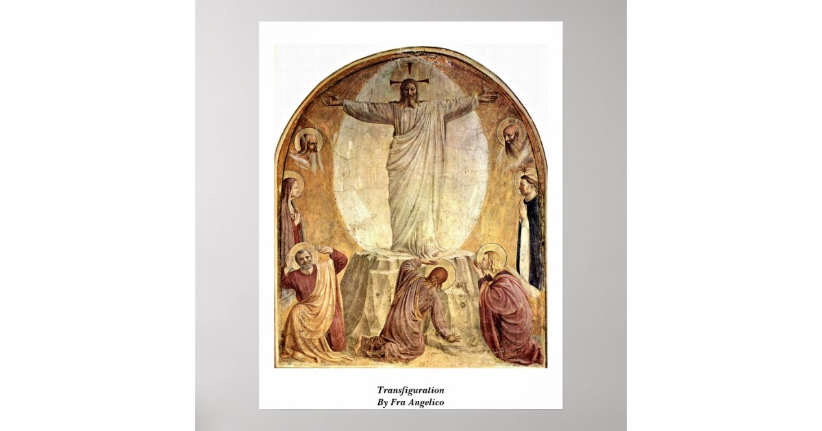 Transfiguration By Fra Angelico Poster | Zazzle