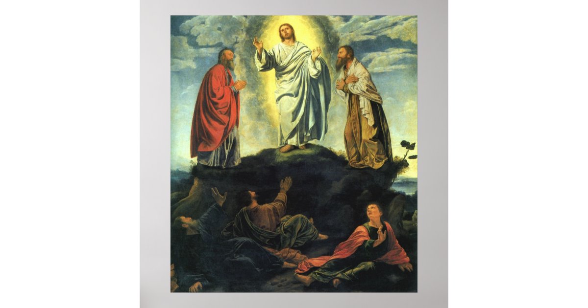 Transfiguration by Giovanni Girolamo Savoldo Poster | Zazzle