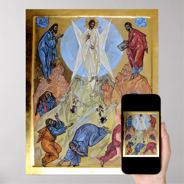 Transfiguration of Christ Poster | Zazzle