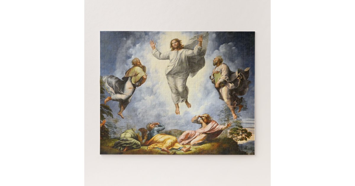 Transfiguration of Christ - Raphaello Sanzio 1520 Jigsaw Puzzle | Zazzle