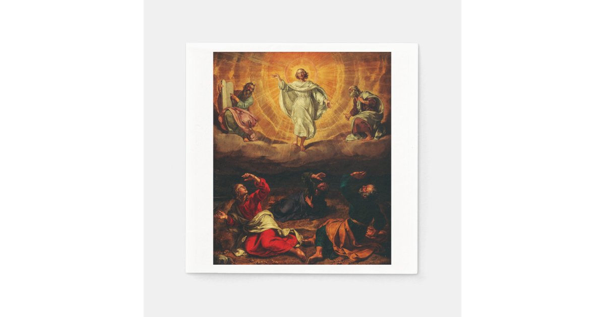Transfiguration of Jesus Christ Napkins | Zazzle