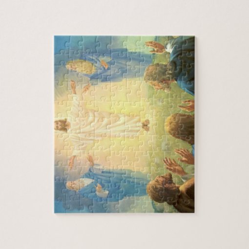 Transfiguration of Jesus Christ, Vintage Religion Jigsaw Puzzle | Zazzle