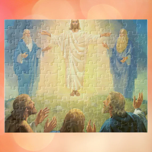 Transfiguration of Jesus Christ, Vintage Religion Jigsaw Puzzle | Zazzle