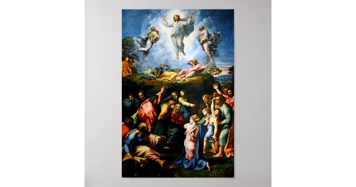 Transfiguration, Raphael Poster | Zazzle