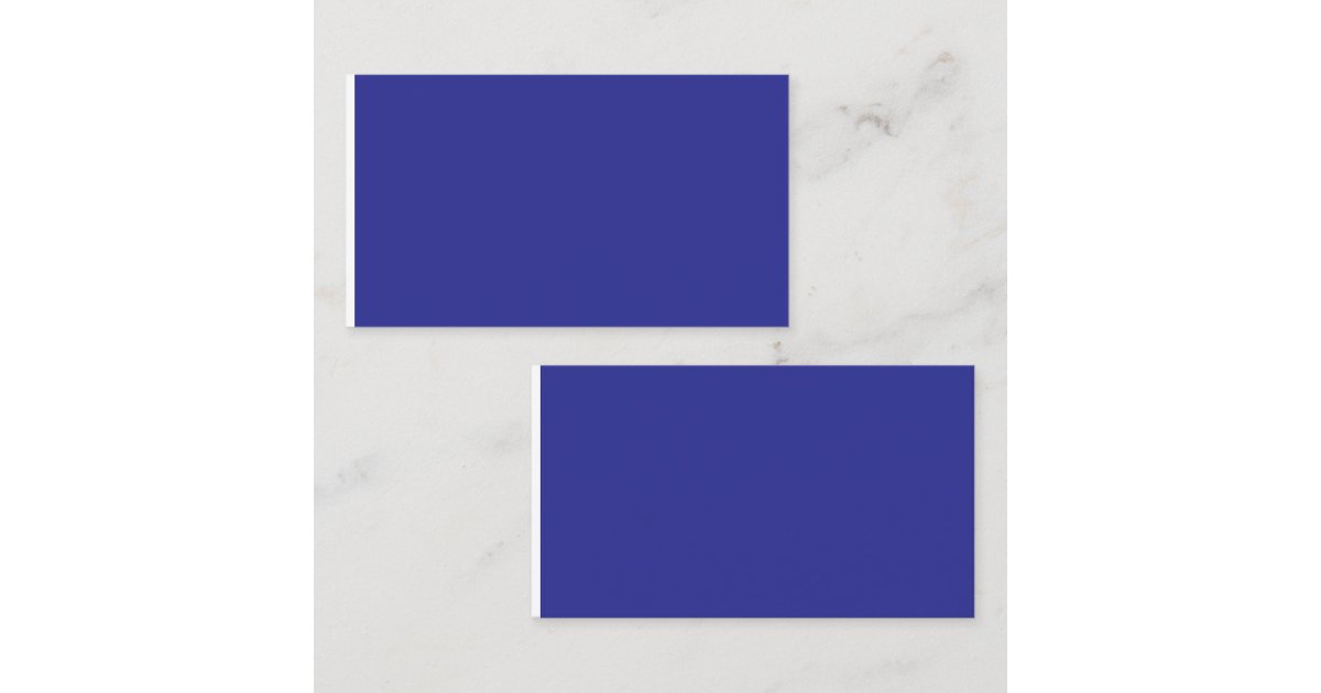 Transform Your Space with a Stylish Blue Calling Card | Zazzle