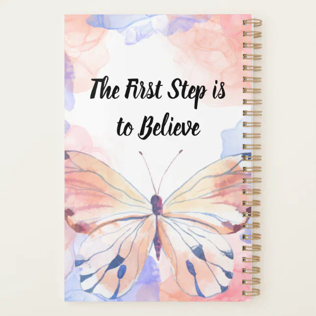 Transformation Butterfly Planner | Zazzle
