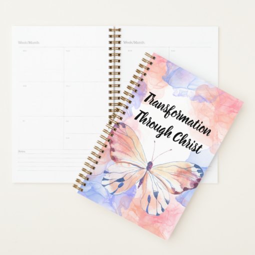 Transformation Butterfly Planner | Zazzle