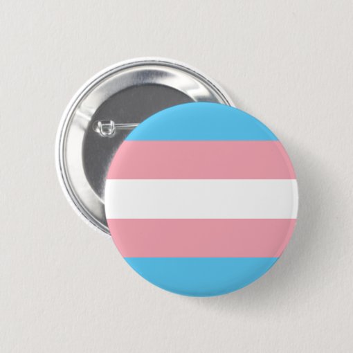 Transgender Flag Button - | Zazzle