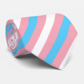 Transgender Flag Neck Tie | Zazzle