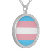 Transgender flag Necklace | Zazzle