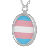 Transgender flag Necklace | Zazzle
