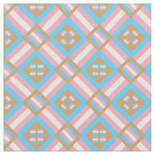 Transgender pride flag fabric | Zazzle